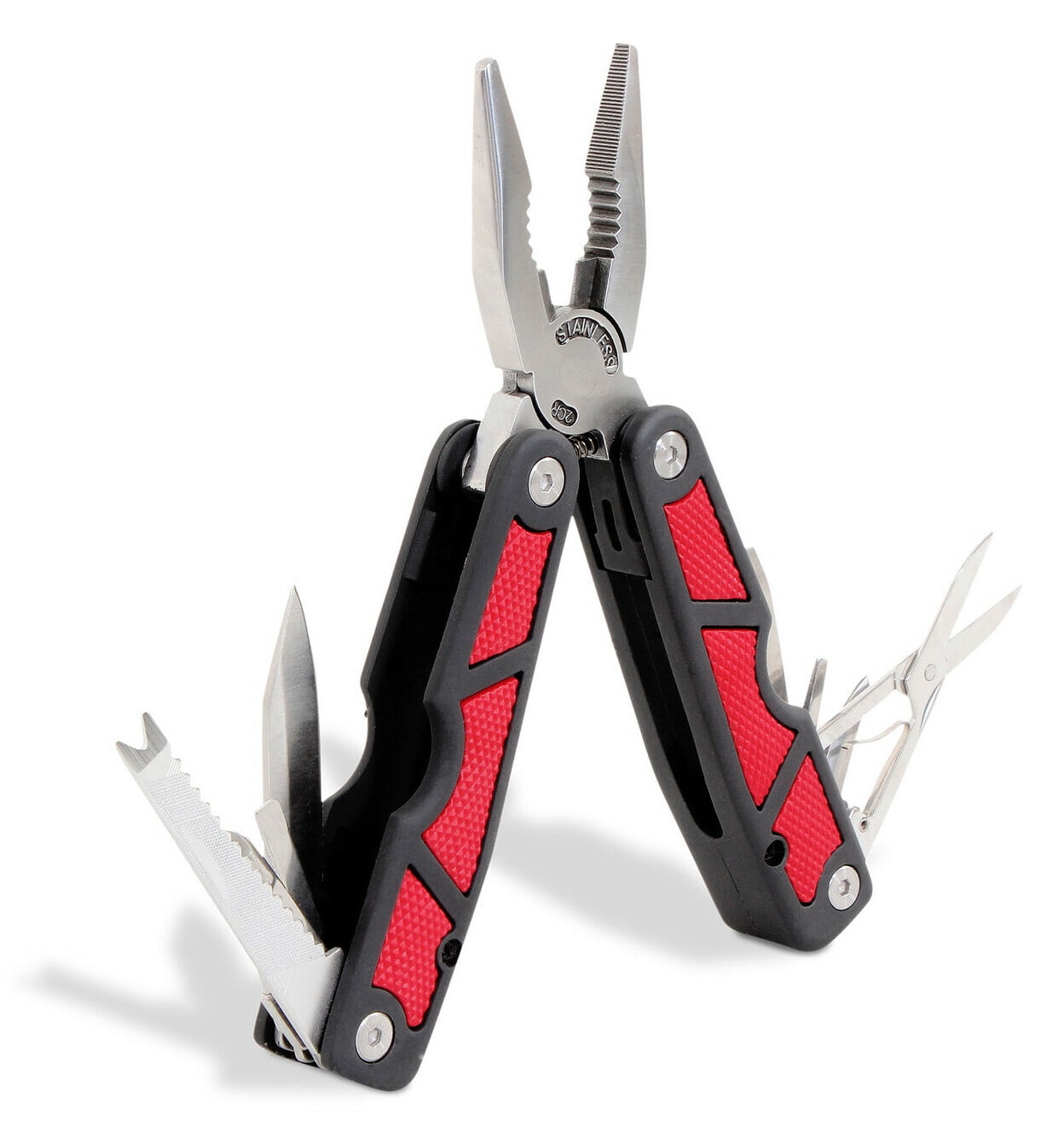 Multiherramienta Navaja MIKELS 14 En 1 color Rojo/negro | Walmart en línea