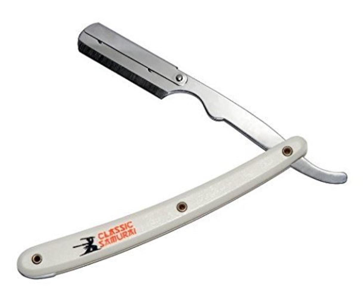 Classic Samurai - Stainless Steel Professional Barber Straight Edge ... Classic Samurai - Stainless Steel Professional Barber Straight Edge ...