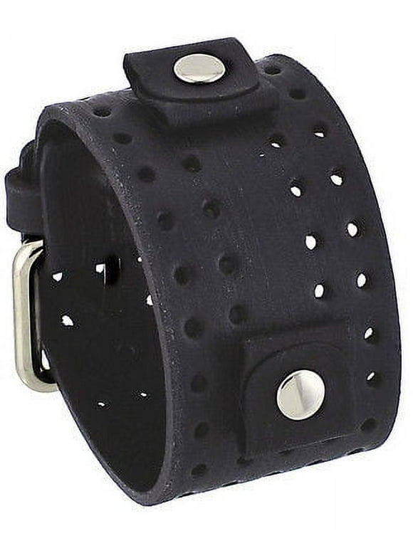 Leather Cuff Watch Band