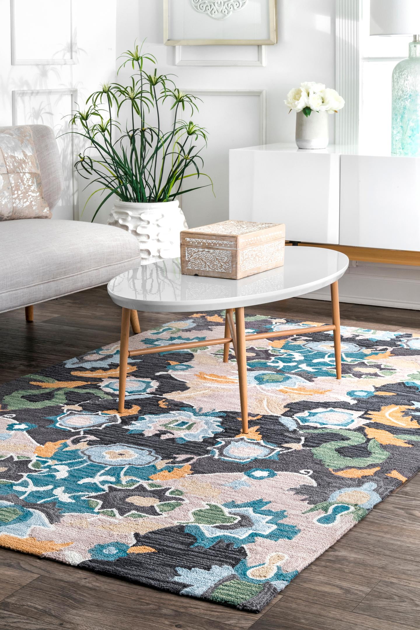 nuLOOM Hand Hooked Felicity Area Rug - Walmart.com