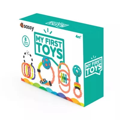 Sassy 4-Piece My First Toys Gift Set | Walmart Canada