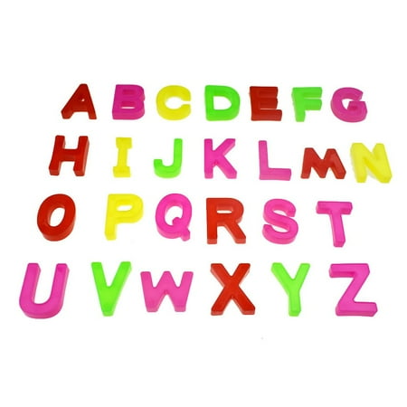 MYG 26 Pieces ABC Alphabet Fridge Earily Letter Magnetic Educational ...
