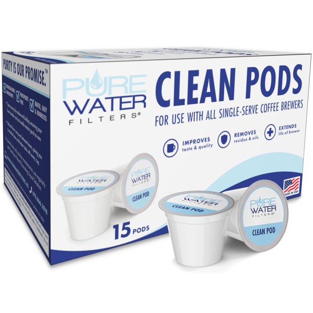 Clean Pods for Use with All Single-Serve Coffee Brewers Including ...