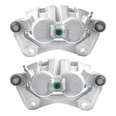 AutoShack Front and Rear Brake Calipers Set of 4 Assembly with Bracket ...