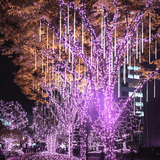 Upgraded LED Meteor Shower Lights, 50cm 10 Tubes, 540 LEDs, Xmas/New ...