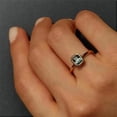 1 CT Asscher Cut Alexandrite Ring, 14K Solid Gold Ring, Wedding Ring ...