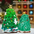 Dry Clay Christmas Tree Set Kids Diy Modeling Clay Holiday Craft Kit ...