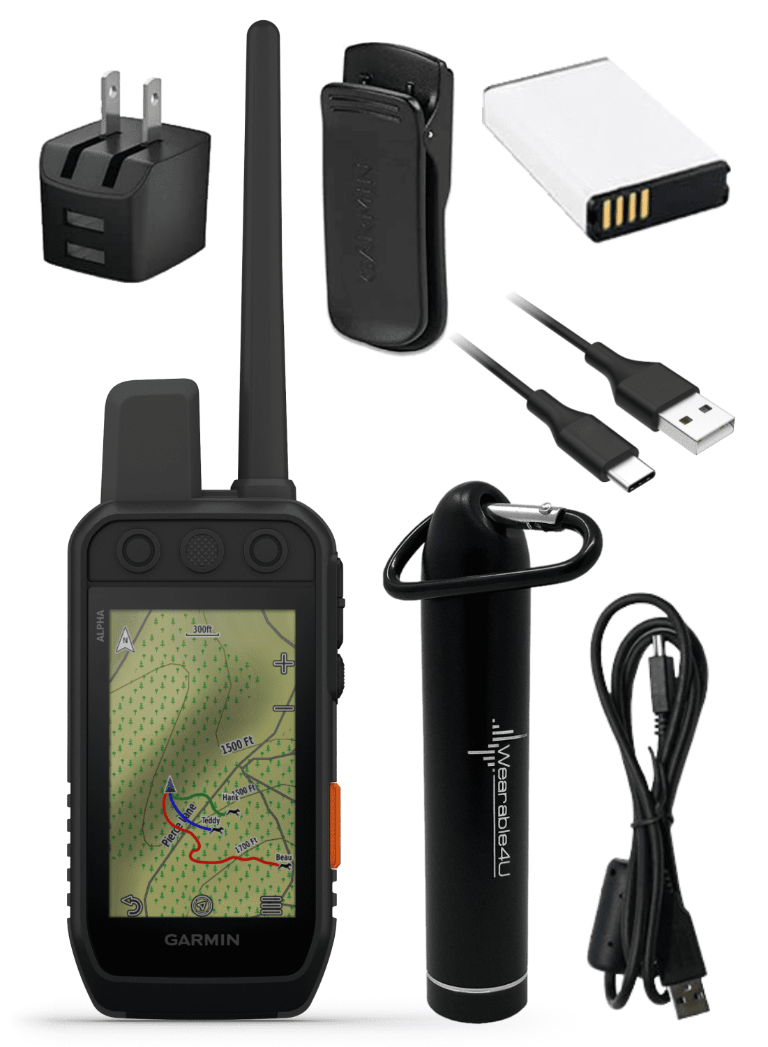 Garmin Alpha 300i Advanced Dog Tracking and Training Handheld with ...