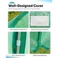 Quictent 20x10x6.6 FT Walk-in Greenhouse, Heavy Duty w/ Reinforced PE Cover, Green - Walmart.com