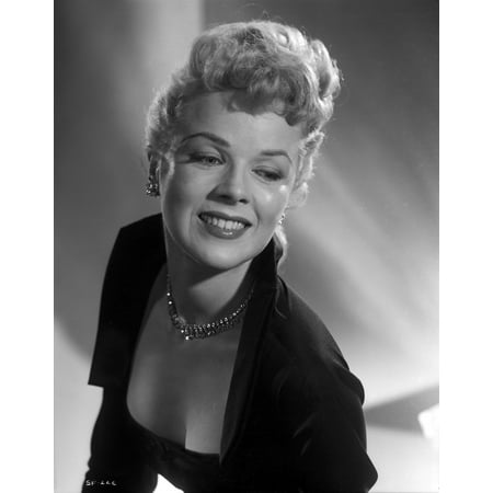 Sally Forrest Leaning and smiling Portrait Photo Print (24 x 30 ...