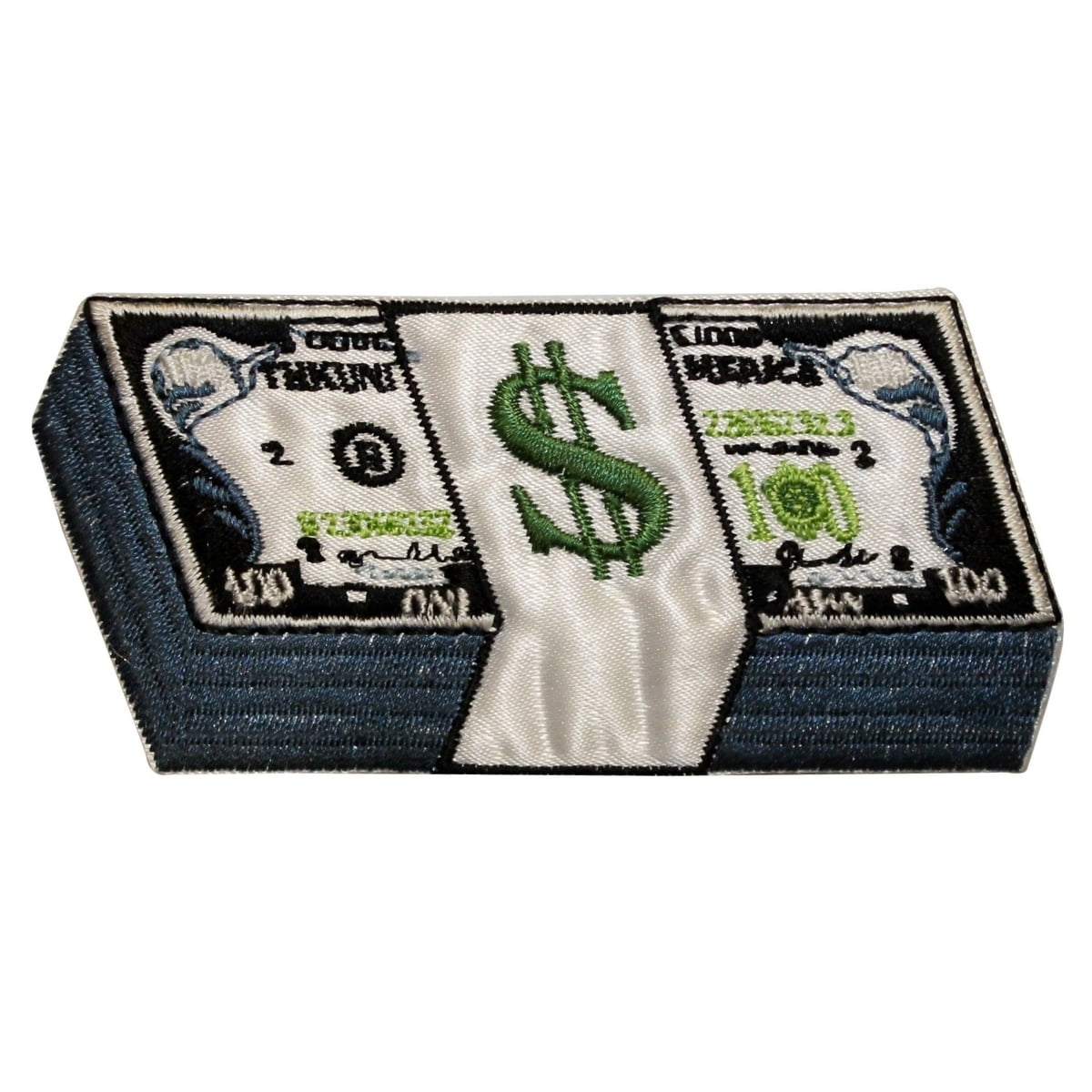 ID 0083 Stack of Cash Money Casino Las Vegas Embroidered Iron On ...