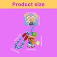 Athletic Cartoon Bear Bag Charm Lightweight Keychain Decors Adorable ...