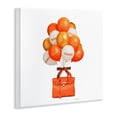 Stupell Industries Orange Handbag & Balloons Wall Plaque Art, design by ...
