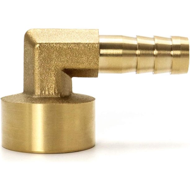 Brass Finned Pipe Fittings 90° Right Angle Elbow Copper Pipe Fittings ...