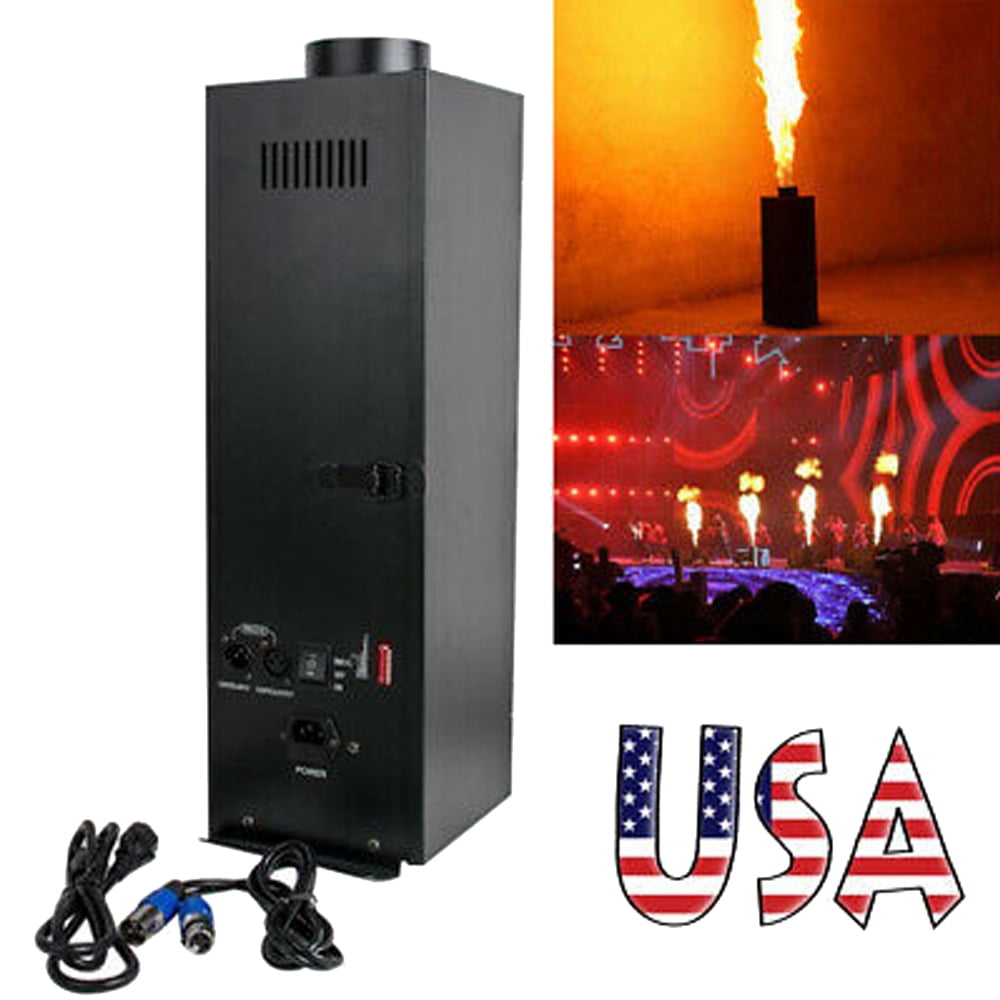 1PC 200W DMX Flame Thrower Effect Fire Spray Fire Stage Machine Party ...