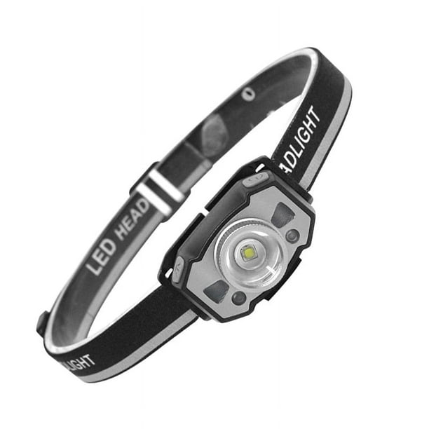 Head Light Lamp,Outdoor Headlamp Zoom Infrared LED Head Light USB ...