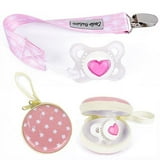 Dodo Babies Pacifier Clips Pack of 4, Universal Holder for Pacifiers ...