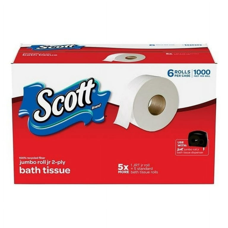 Scott Toilet Paper, Septic Safe, 1-Ply, White, 1000, 54% OFF