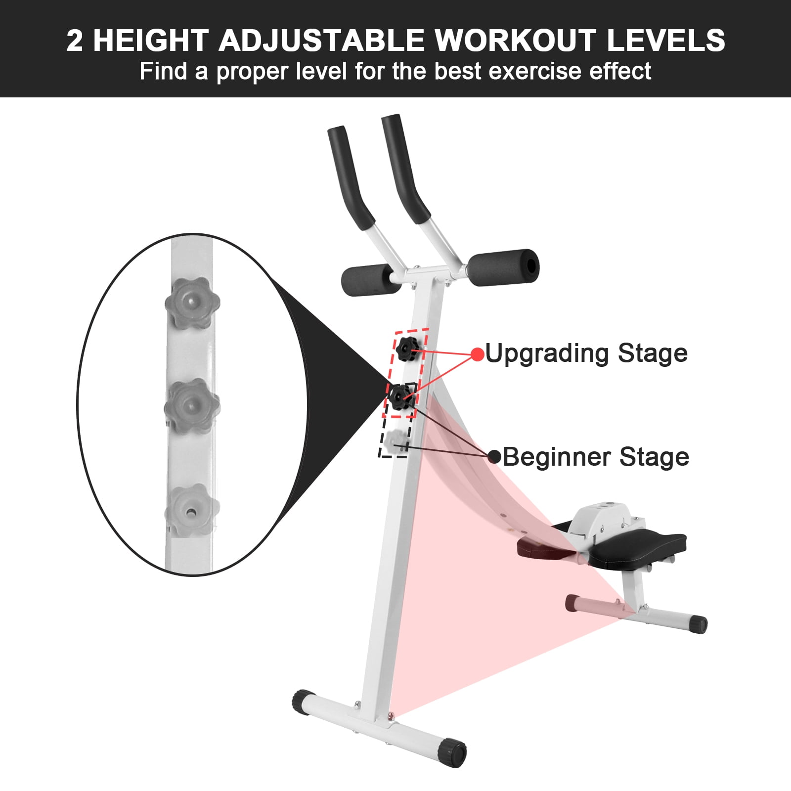 Buy BIGTREE Portable Ab Abdominal Coaster Exercise Fitness Equipment ...