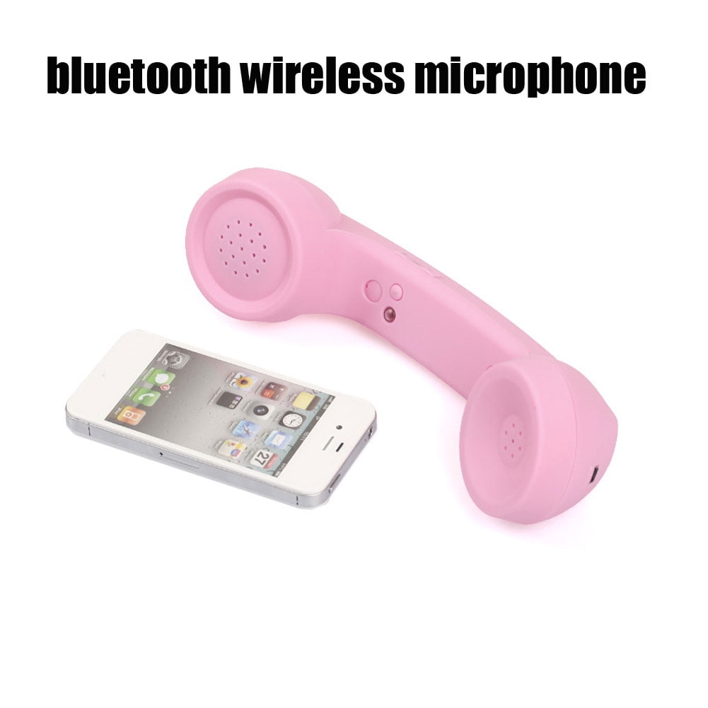 Wireless Bluetooth Retro Receiver Anti-radiation Telephone Handset ...