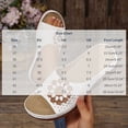 Bkhluea Women Flower Accent Perforated Wedge Slide Sandals Comfortable ...