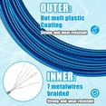 118Ft Pool Cover Cable and Winch Kit Pool Closing Wire Ratchet Plastic ...