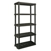 Plano 5-Shelf Extra Heavy Duty Plastic Storage Shelf Unit, 72.5” x 36 ...