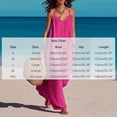 asdoklhq Flowy Beach Dresses for Ladies Formal Maxi Women'S Solid-Color ...