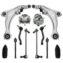Detroit Axle - 14pc Front Struts, Lower Control Arm w/Ball Joints Sway ...