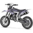 MotoTec 50cc Demon Kids Gas Dirt Bike 2-Stroke Motorcycle Pit Bike Purple - Walmart.com