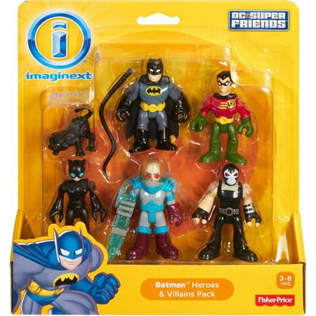 FISHER PRICE Batman World Dc Comics Imaginext 5 Pack - Walmart.ca