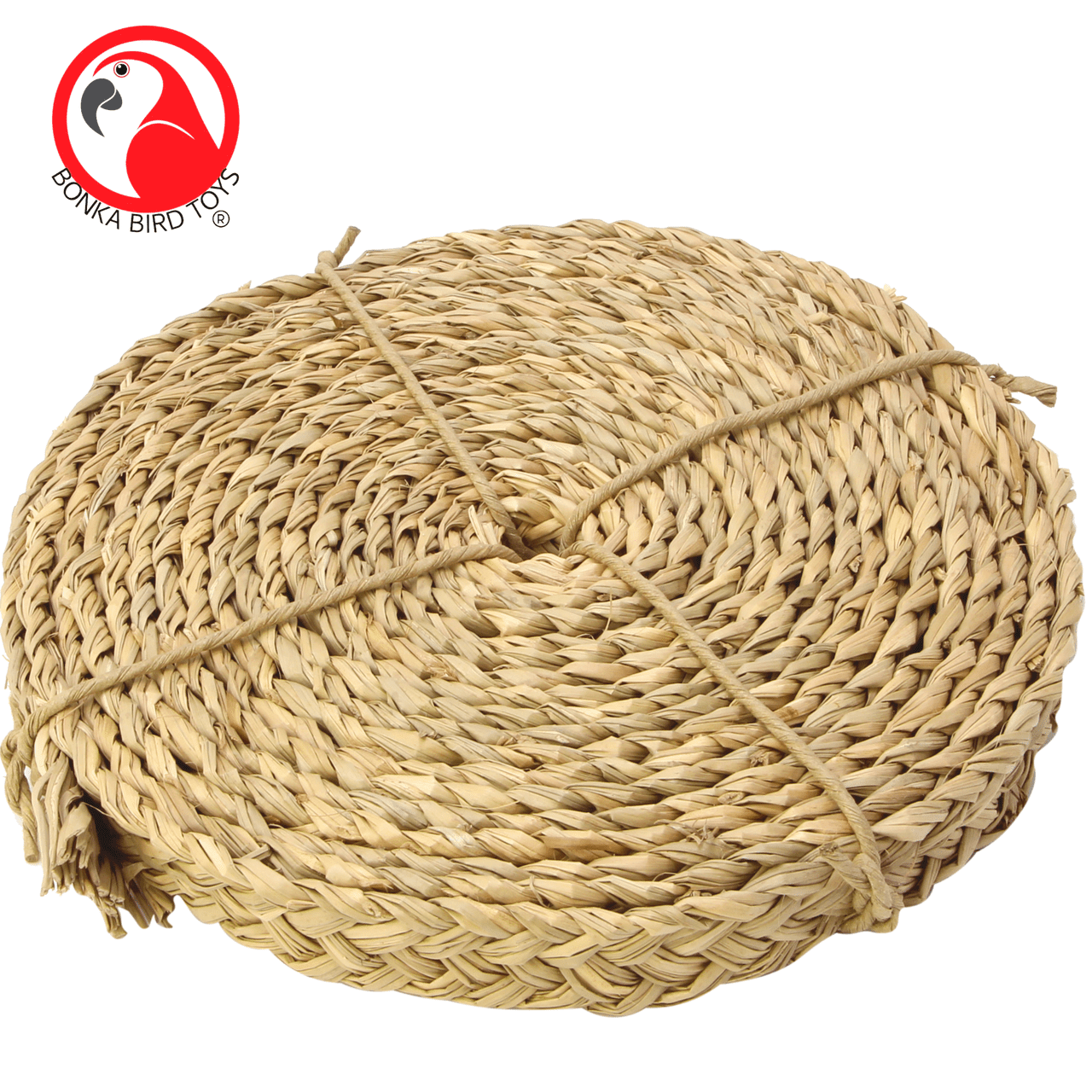 Bonka Bird Toys 3851 5/8" Seagrass Braided Rope 20 Ft Craft Part Bird ...