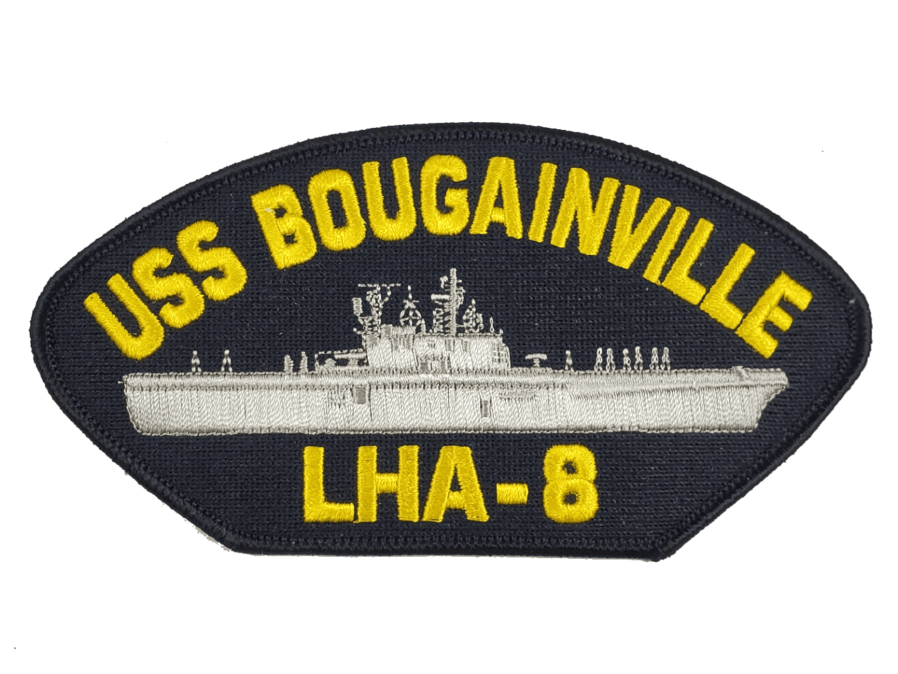 USS Bougainville LHA-8 Ship Patch - Great Color - Veteran Owned ...