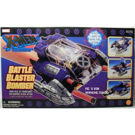 X-men Classics Battle Blaster Bomber Hand-held Jet Transforms for ...
