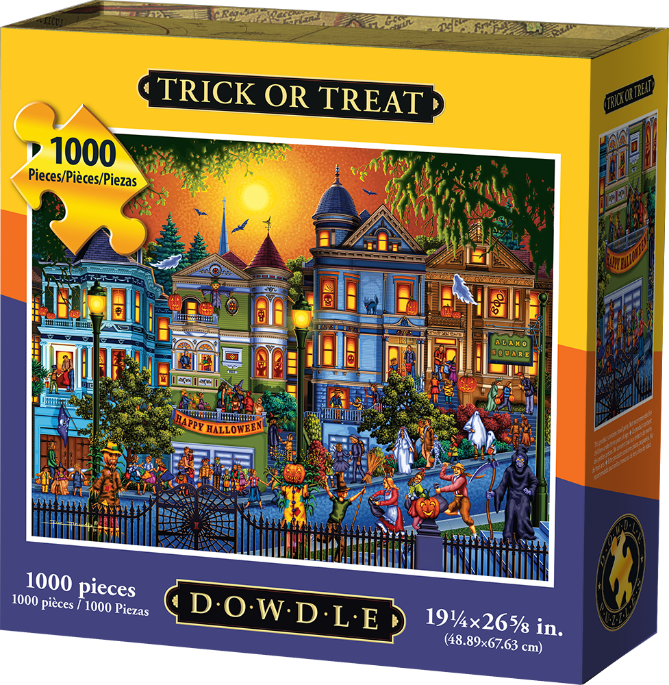 Dowdle Jigsaw Puzzle - Trick or Treat - 1000 Piece - Walmart.com Dowdle Jigsaw Puzzle - Trick or Treat - 1000 Piece - Walmart.com