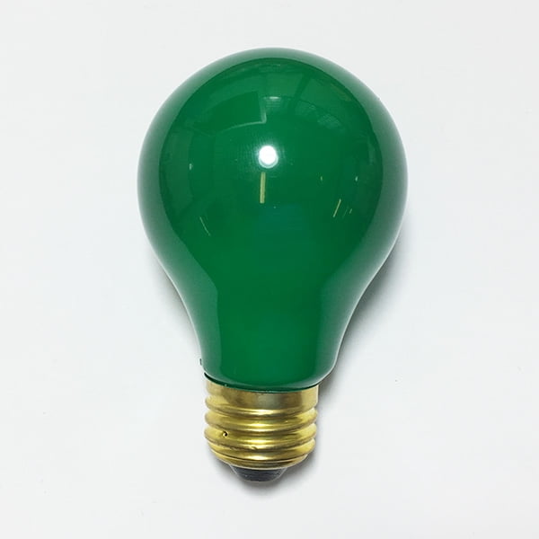Philips 25w A19 120v Ceramic Green E26 Medium Base Light Bulb - Walmart ...