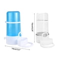 Bird Water Drinker Feeder Automatic Drinking Fountain Pet Cage Bottle ...