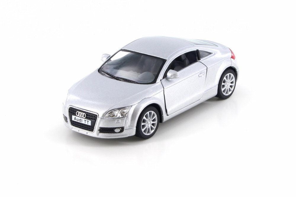 5" Kinsmart 2008 Audi TT Coupe Diecast Model Toy Car 1:32 Silver ...