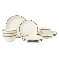 Yellowstone 12-Piece Ceramic Dinnerware Set, Rip Collection - Walmart.com