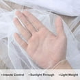 SJHmoo White Mosquito Net Fabric, Polyester Mesh 60x120in, DIY Crafting ...