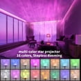 Rgb Table Lamp Ocean Wave Projector Light, Rechargeable Dimmable Night ...