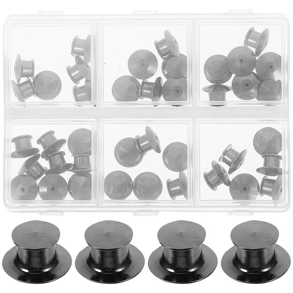 Flat Back Safety Pin Backs