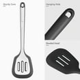 600°F Heat Resistant Slotted Turner: U-Taste 13.6in Silicone Kitchen ...