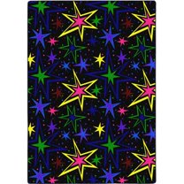 Joy Carpets Neon Lights Kapow 12' x 15' Area Rug in Color Fluorescent ...