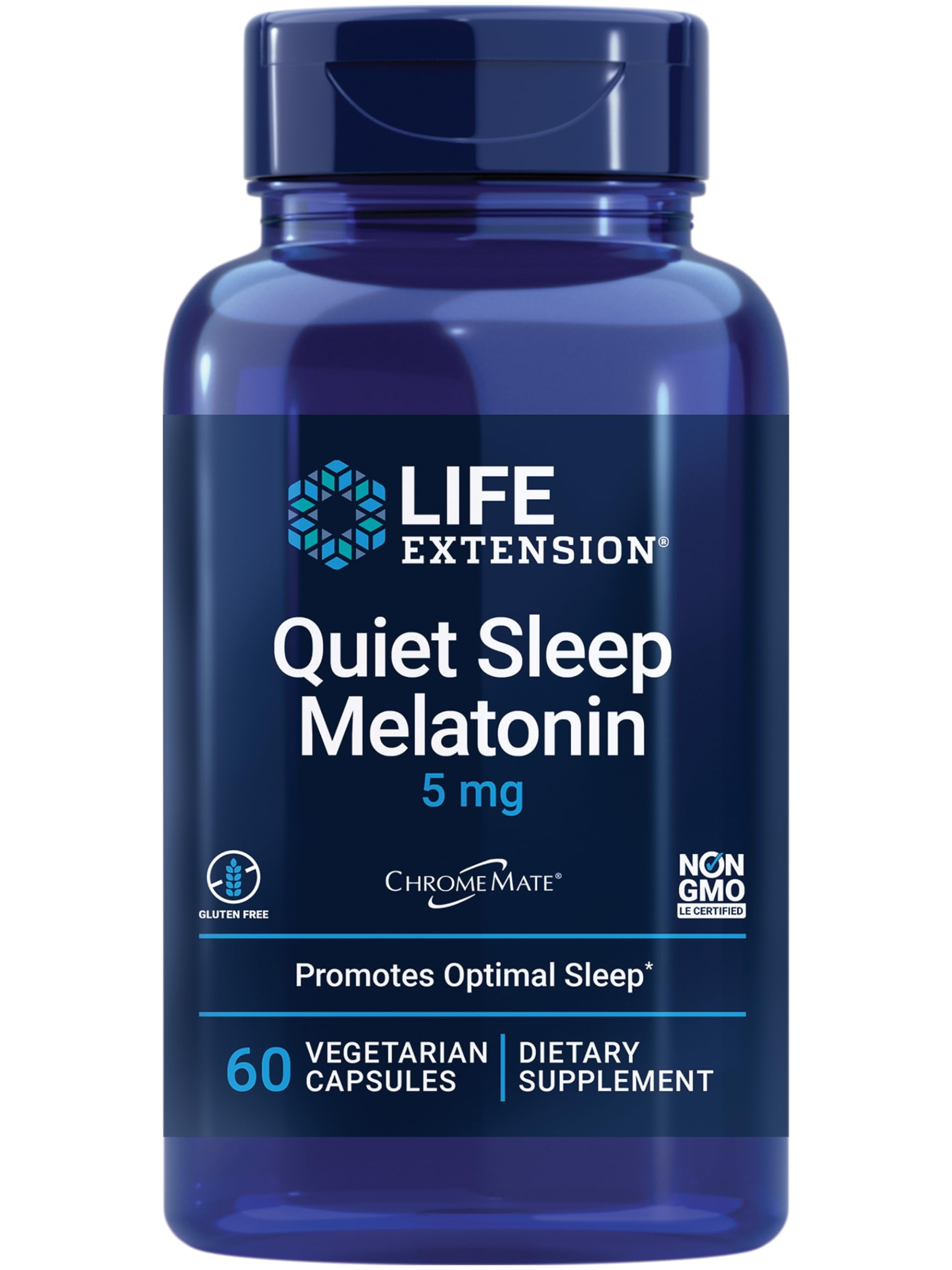 Suplemento Life Extension Quiet Sleep Melatonina 5 mg 60 cápsulas ...