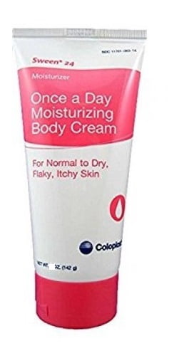 Sween 24 Hand and Body Moisturizer 9 oz. Tube Unscented Cream CHG ...