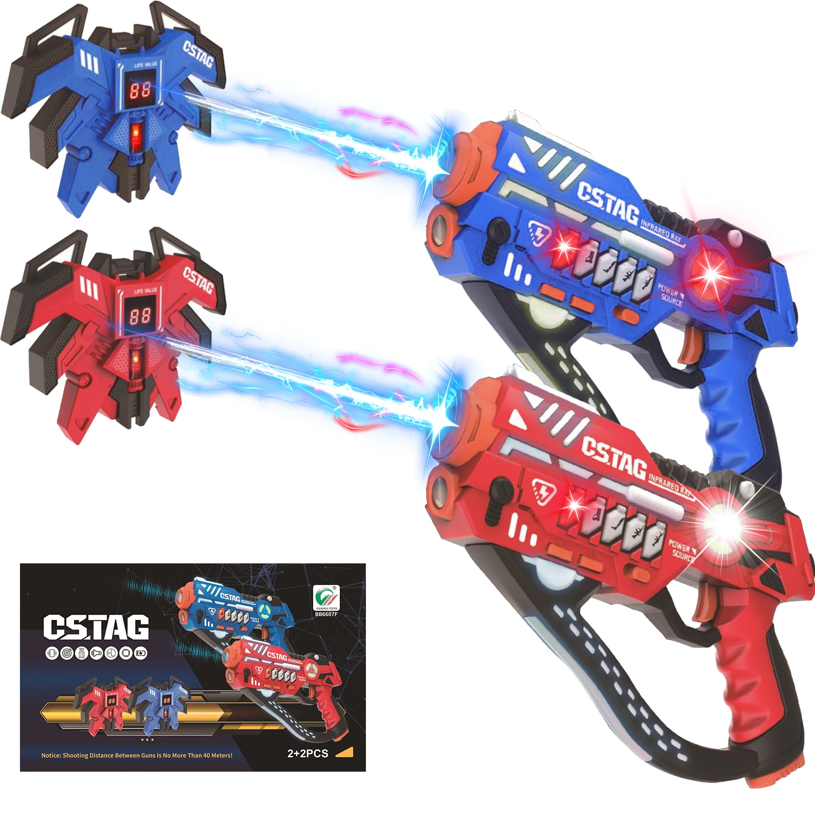 Click here for B-Qtech Kids Laser Tag Set  2 Infrared Guns & Vest... prices