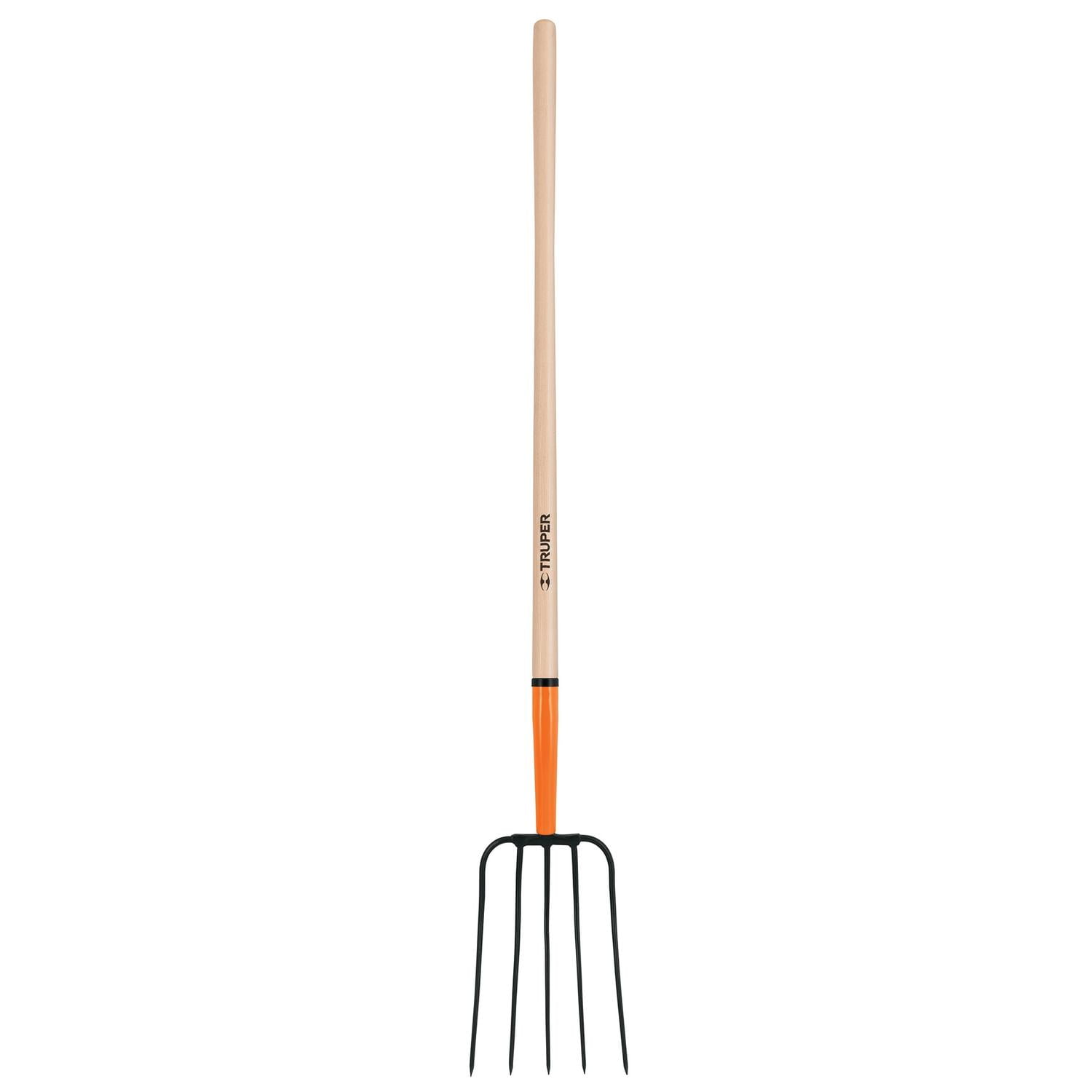 Bieldo para paja 5 dientes mango 54" Truper Truper BPJ-5 | Bodega ...
