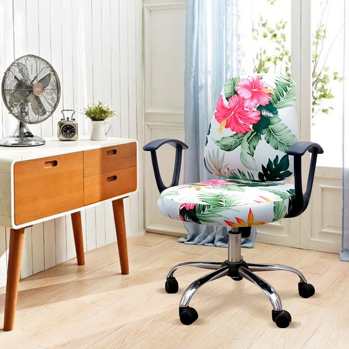 Stretchable Computer Office Chair Covers Protector for Stretch Split ...