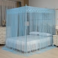 Mosquito Net Tent for Bed, Three Side Opening Canopy Netting for ...